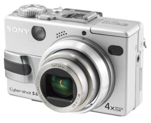 sony dsc-v1 cyber-shot 5mp digital camera w/ 4x optical zoom