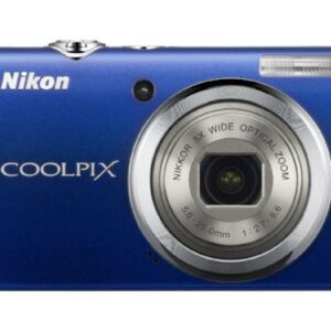 Nikon Coolpix S570 12MP Digital Camera with 5x Wide Angle Electronic Vibration Reduction (VR) Zoom and 2.7-Inch LCD (Blue)