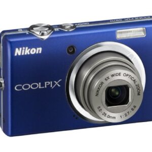 Nikon Coolpix S570 12MP Digital Camera with 5x Wide Angle Electronic Vibration Reduction (VR) Zoom and 2.7-Inch LCD (Blue)