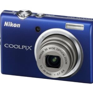 Nikon Coolpix S570 12MP Digital Camera with 5x Wide Angle Electronic Vibration Reduction (VR) Zoom and 2.7-Inch LCD (Blue)