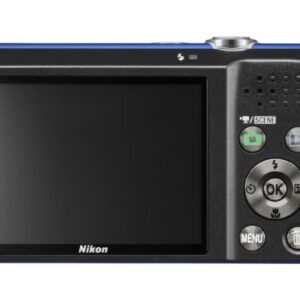 Nikon Coolpix S570 12MP Digital Camera with 5x Wide Angle Electronic Vibration Reduction (VR) Zoom and 2.7-Inch LCD (Blue)