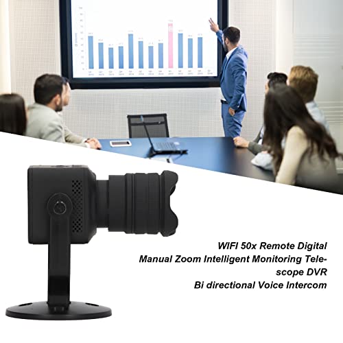 Digital Telescope Camera,WiFi 50x Telescope DVR Telephoto Camera,Remote Digital Zoom Intelligent Monitoring