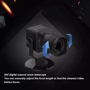 Digital Telescope Camera,WiFi 50x Telescope DVR Telephoto Camera,Remote Digital Zoom Intelligent Monitoring