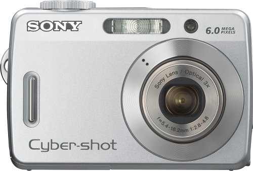 Sony Cybershot S500 6MP Digital Camera with 3x Optical Zoom (OLD MODEL)