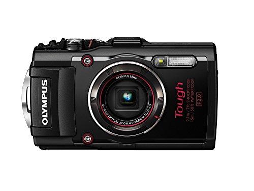 Olympus TG-4 16 MP Waterproof Digital Camera with 3-Inch LCD (Black)