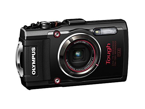 Olympus TG-4 16 MP Waterproof Digital Camera with 3-Inch LCD (Black)