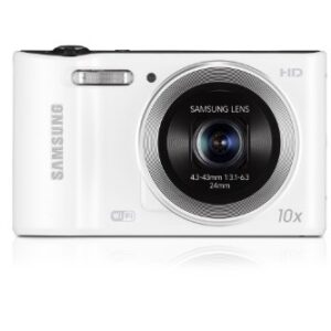 Samsung WB30F Smart Wi-Fi Digital Camera, 16.2 Megapixel, 10X zoom, 3.0" LCD Display (White)