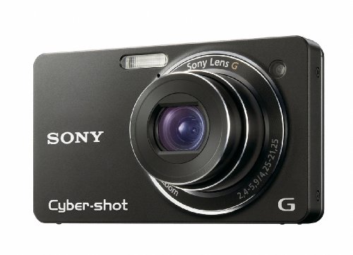 Sony Cyber-shot DSC-WX1/B 10MP "Exmor R" CMOS Digital Camera with 5x Optical Steady Shot Stabilized Zoom and 2.7-inch LCD (Black)