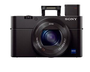 sony cyber-shot dsc-rx100 iii digital still camera with oled finder, flip screen, wifi, and 1? sensor (renewed)