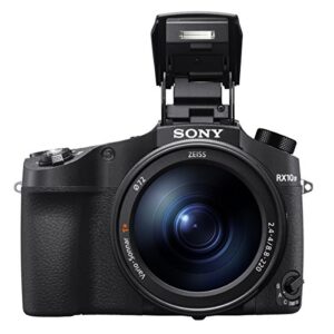 Sony RX10 IV Cyber-Shot High Zoom 20.1MP Camera 24-600mm F.2.4-F4 Lens with Tamrac Tradewind 5.1 Shoulder Bag and 72mm Filter Sets Plus 64GB Accessories Kit