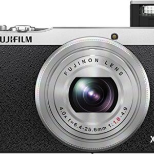 Fujifilm XQ2 Silver Digital Camera with 3-Inch LCD