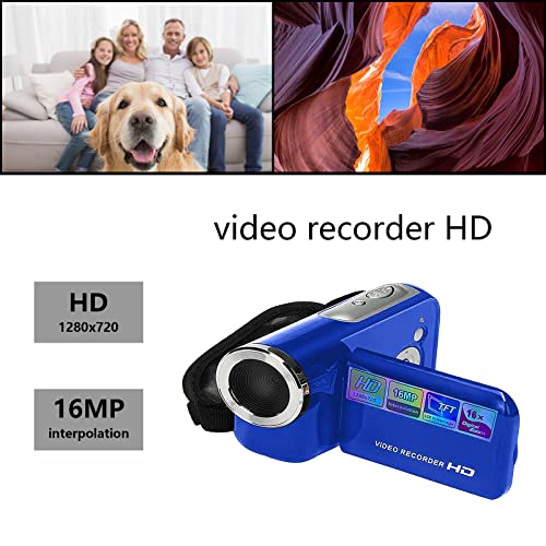 HD Digital Camera, 16 Million Megapixel Difference Digital Camera Student Gift Camera Entry-Level Camera 2.0 Inch TFT LCD Perfect for Beginner Gift