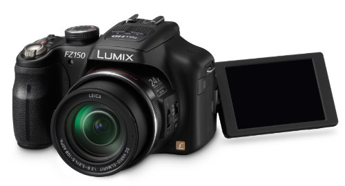 Panasonic DMC-FZ150K 12.1 MP Digital Camera with CMOS Sensor and 24x Optical Zoom (Black) (Discontinued by Manufacturer)