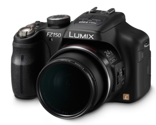 Panasonic DMC-FZ150K 12.1 MP Digital Camera with CMOS Sensor and 24x Optical Zoom (Black) (Discontinued by Manufacturer)