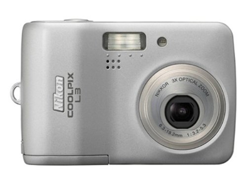 Nikon Coolpix L3 5.1MP Digital Camera with 3x Optical Zoom