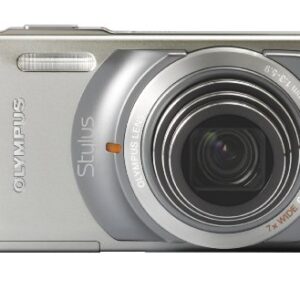 Olympus Stylus 7010 12MP Digital Camera with 7x Dual Image Stabilized Zoom and 2.7 inch LCD (Silver)