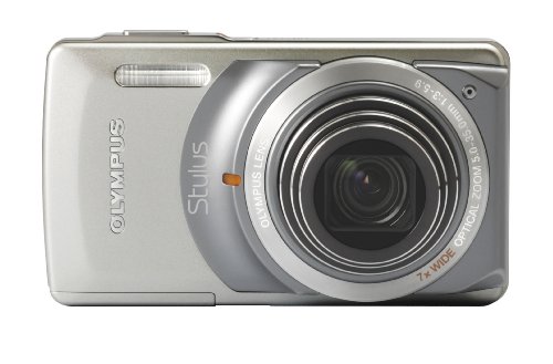 Olympus Stylus 7010 12MP Digital Camera with 7x Dual Image Stabilized Zoom and 2.7 inch LCD (Silver)