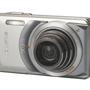 Olympus Stylus 7010 12MP Digital Camera with 7x Dual Image Stabilized Zoom and 2.7 inch LCD (Silver)