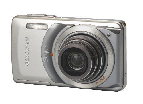 Olympus Stylus 7010 12MP Digital Camera with 7x Dual Image Stabilized Zoom and 2.7 inch LCD (Silver)