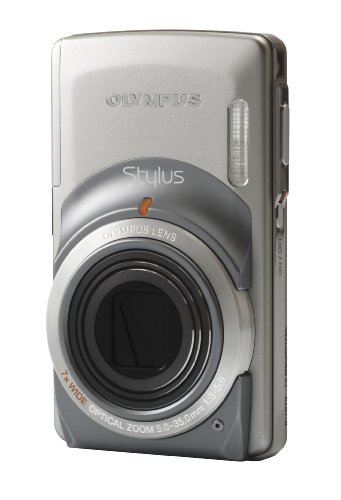 Olympus Stylus 7010 12MP Digital Camera with 7x Dual Image Stabilized Zoom and 2.7 inch LCD (Silver)