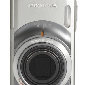 Olympus Stylus 7010 12MP Digital Camera with 7x Dual Image Stabilized Zoom and 2.7 inch LCD (Silver)