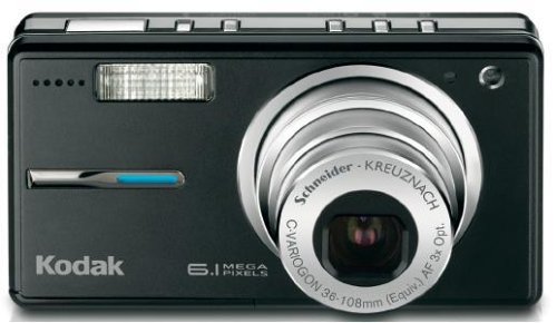 Kodak Easyshare V603 6.1 MP Digital Camera with 3xOptical Zoom (Black)