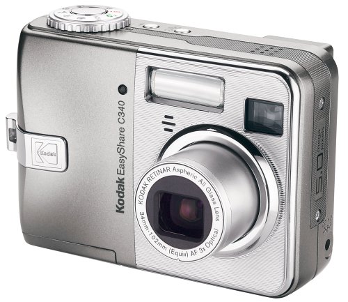 Kodak Easyshare C340 5 MP Digital Camera with 3xOptical Zoom (OLD MODEL)