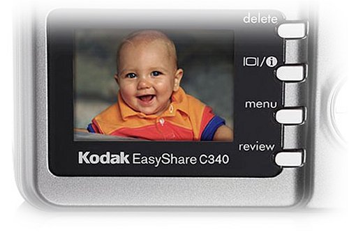 Kodak Easyshare C340 5 MP Digital Camera with 3xOptical Zoom (OLD MODEL)