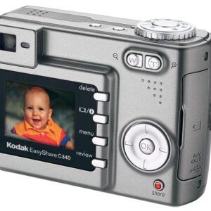 Kodak Easyshare C340 5 MP Digital Camera with 3xOptical Zoom (OLD MODEL)