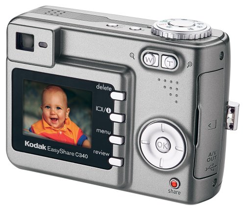 Kodak Easyshare C340 5 MP Digital Camera with 3xOptical Zoom (OLD MODEL)