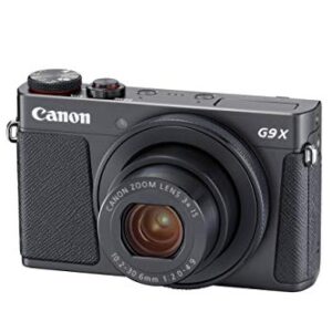 Canon PowerShot G9 X Mark II Compact Digital Camera w/1 Inch Sensor 3inch LCD - Wi-Fi, NFC, Bluetooth Enabled (Black) (Renewed)