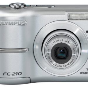 Olympus Stylus FE-210 7MP Digital Camera with Digital Image Stabilized 3x Optical Zoom