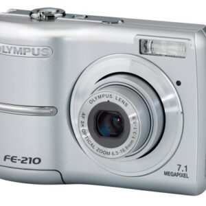 Olympus Stylus FE-210 7MP Digital Camera with Digital Image Stabilized 3x Optical Zoom