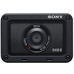 Sony Cyber-Shot RX0 II 15.3MP Ultra-Compact Camera Bundle with 128 GB MicroSDXC UHS-I Memory Card and Shooting Grip and Tripod