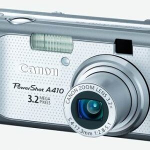 Canon Powershot A410 3.2MP Digital Camera with 3.2x Optical Zoom (OLD MODEL)