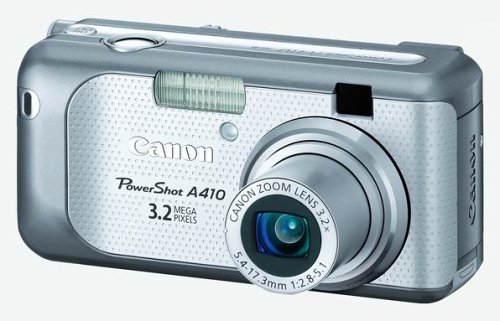 Canon Powershot A410 3.2MP Digital Camera with 3.2x Optical Zoom (OLD MODEL)