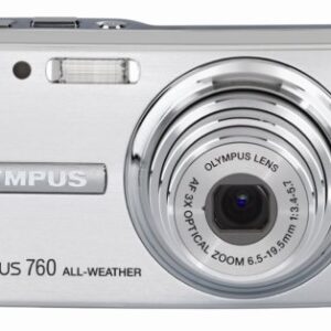 Olympus Stylus 760 7.1MP Digital Camera with Dual Image Stabilized 3x Optical Zoom (Silver)