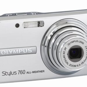 Olympus Stylus 760 7.1MP Digital Camera with Dual Image Stabilized 3x Optical Zoom (Silver)