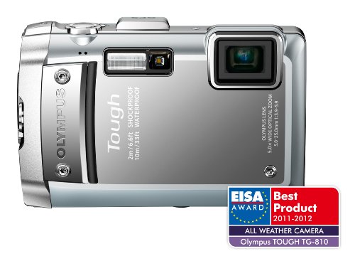 Olympus Tg-810 Digital Camera - Silver (14Mp, 5X Wide Optical Zoom) 3.0 Inch Lcd