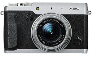 fujifilm x30 12 mp digital camera with 3.0-inch lcd (silver)