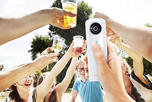 Ricoh Theta M15 360 Degree Spherical Panorama Camera (White)