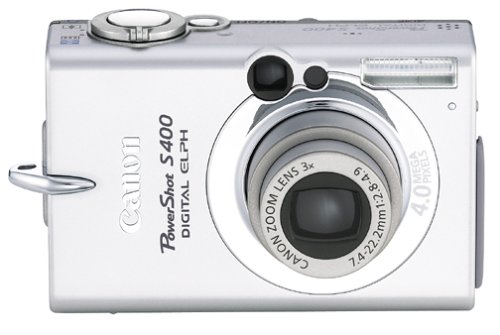 Canon PowerShot S400 4MP Digital Camera w/ 3x Optical Zoom