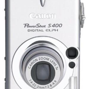 Canon PowerShot S400 4MP Digital Camera w/ 3x Optical Zoom