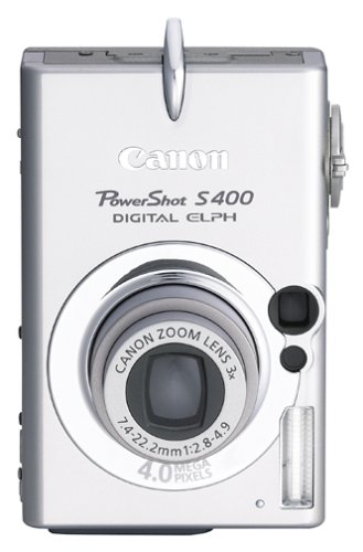 Canon PowerShot S400 4MP Digital Camera w/ 3x Optical Zoom