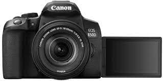 Canon EOS 850D (Rebel T8i) DSLR Camera with 18-55mm is STM Zoom Lens Bundle + 64GB Memory, Case, Tripod and More