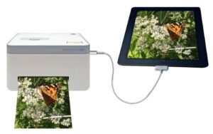 vupoint solutions ip-p10-vp photo cube iphone/ipod touch dye sublimation color printer