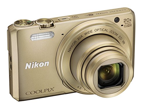 Nikon COOLPIX S7000 Digital Camera (Gold) - International Version (No Warranty)