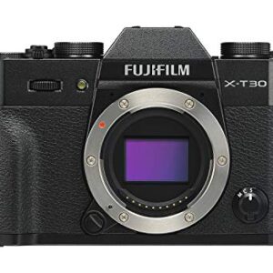 Fujifilm X-T30 Mirrorless Digital Camera, Black (Body Only)