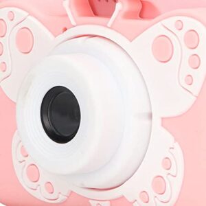 Kids Camera, Mini Cute Portable High Definition Kids Camera 20MP Pink Cartoon Style Video Recording Easy Operation Child Camera for Photo Game Outdoor