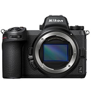 Al's Variety-Nikon Intl. Nikon Z7II Mirrorless Digital Camera 45.7MP Body (No Lens), Shot-Gun Microphone, LED Always on Light, 64GB Extreme Speed Card, Gripod, Case,(26pc Video Bundle), Nikon Z7 II